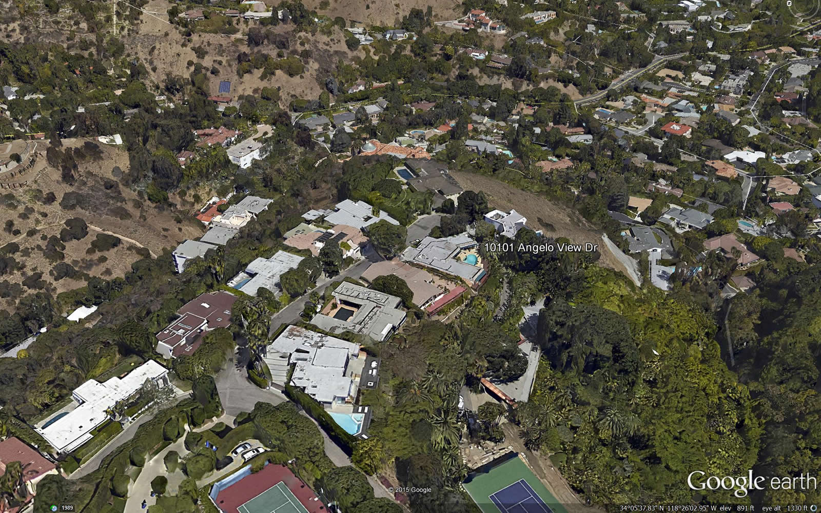 Michael H. Scott - 10101 Angelo View Drive, Los Angeles, California 90210